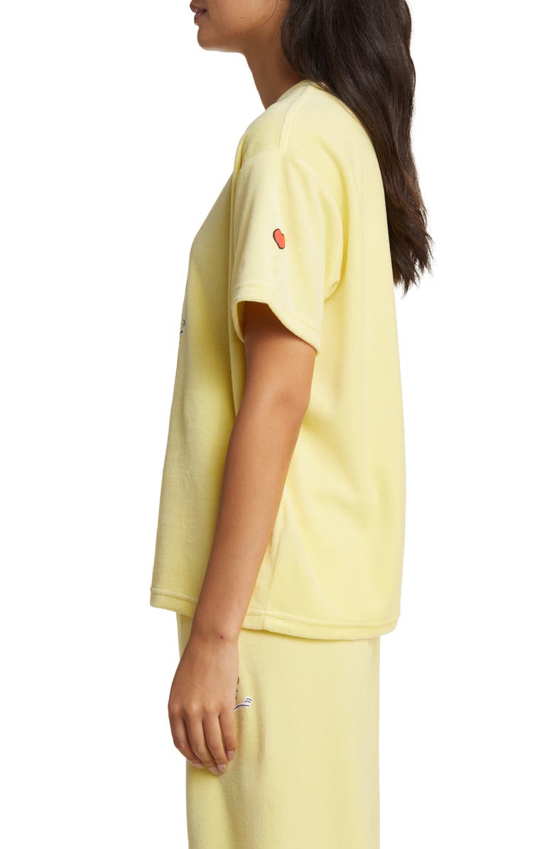 Samii Ryan x Disney Mickey Mouse Oversize Short Sleeve Velour ...