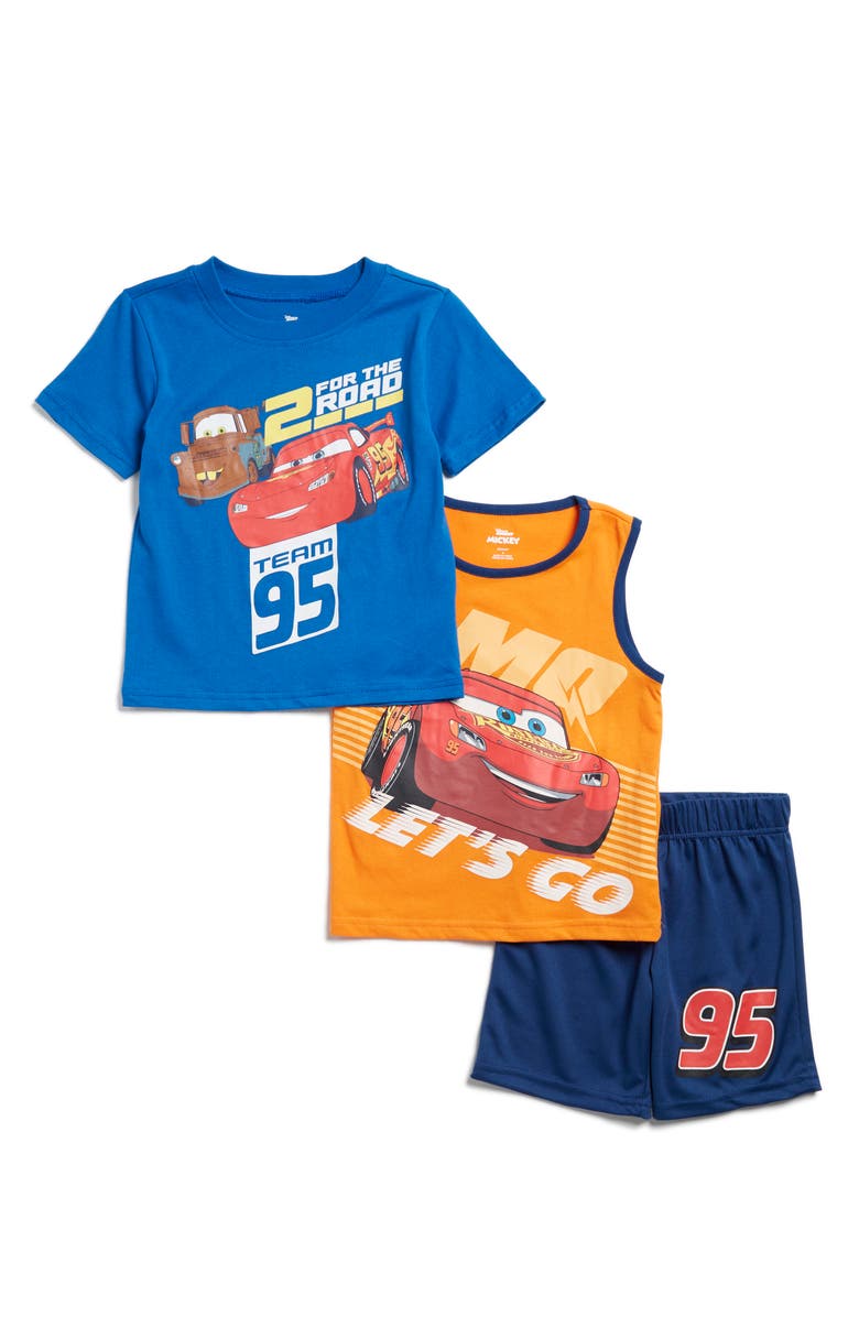 Children's Apparel Network Kids' x Disney Pixar Cars® 3-Piece T-Shirt ...