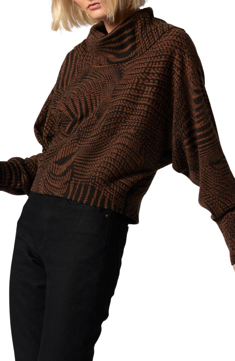 Equipment Eloisa Jacquard Wool & Cashmere Turtleneck Sweater ...