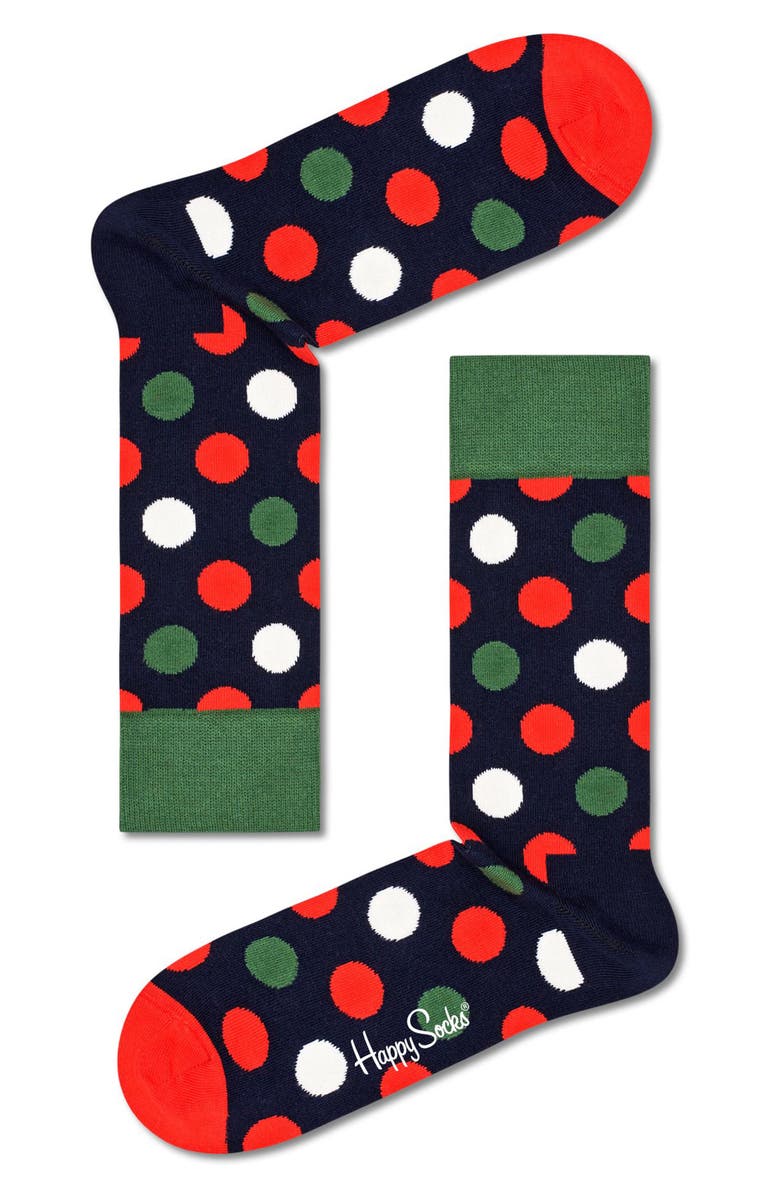 Happy Socks Assorted 3-Pack Holiday Socks Gift Box | Nordstromrack