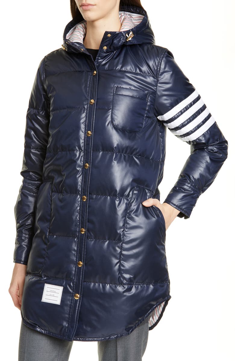 Thom Browne 4-Bar Down Fill Puffer Coat | Nordstrom