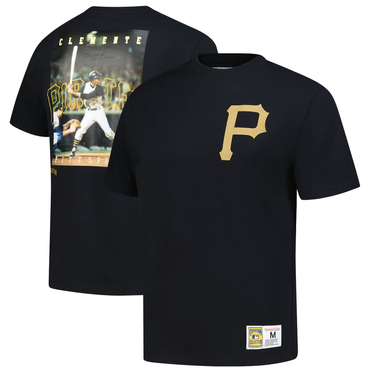 Mitchell & Ness Men's Mitchell & Ness Roberto Clemente Black Pittsburgh ...