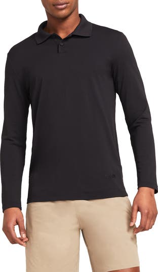 BRADY Zero Hydro Yarn Long Sleeve Polo Shirt | Nordstromrack