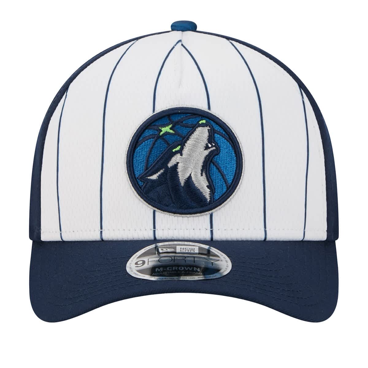 New Era Men's New Era White/Navy Minnesota Timberwolves 2025 NBA Tip ...
