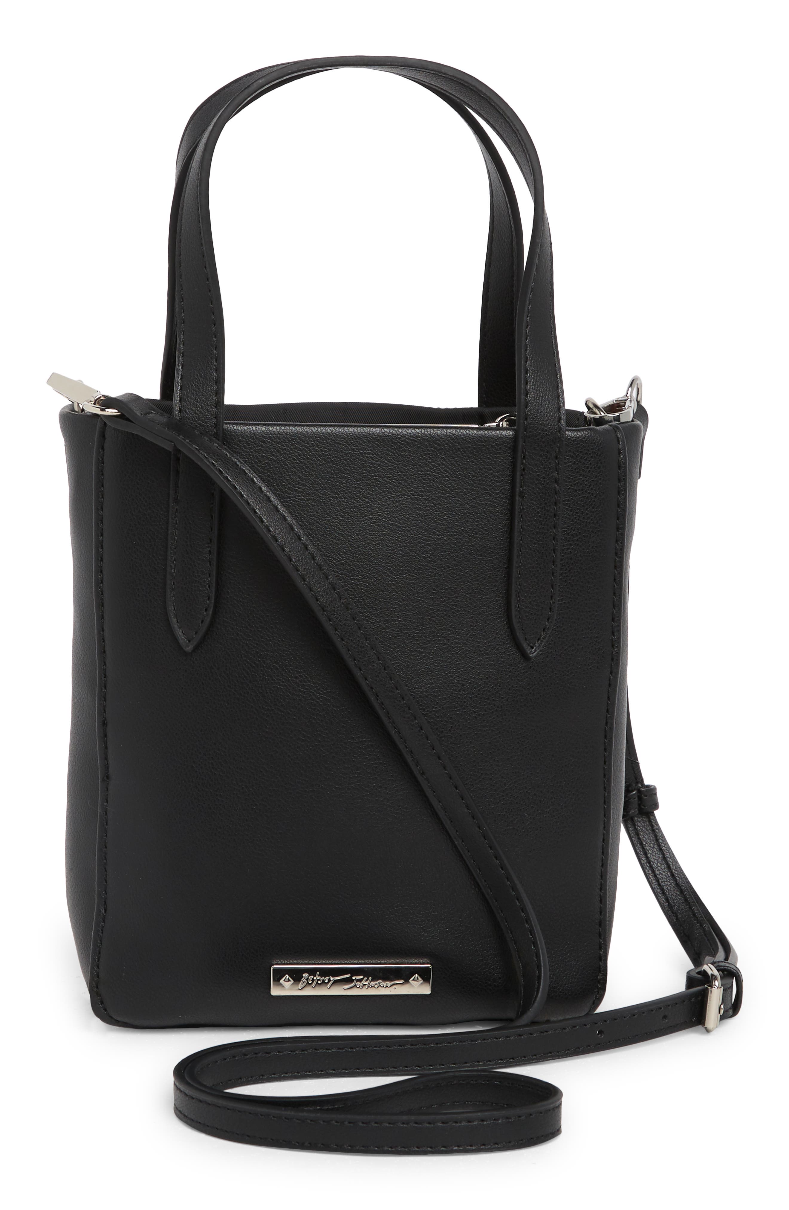 Betsey Johnson Kat Rhinestone Shopper Crossbody Bag | Nordstromrack