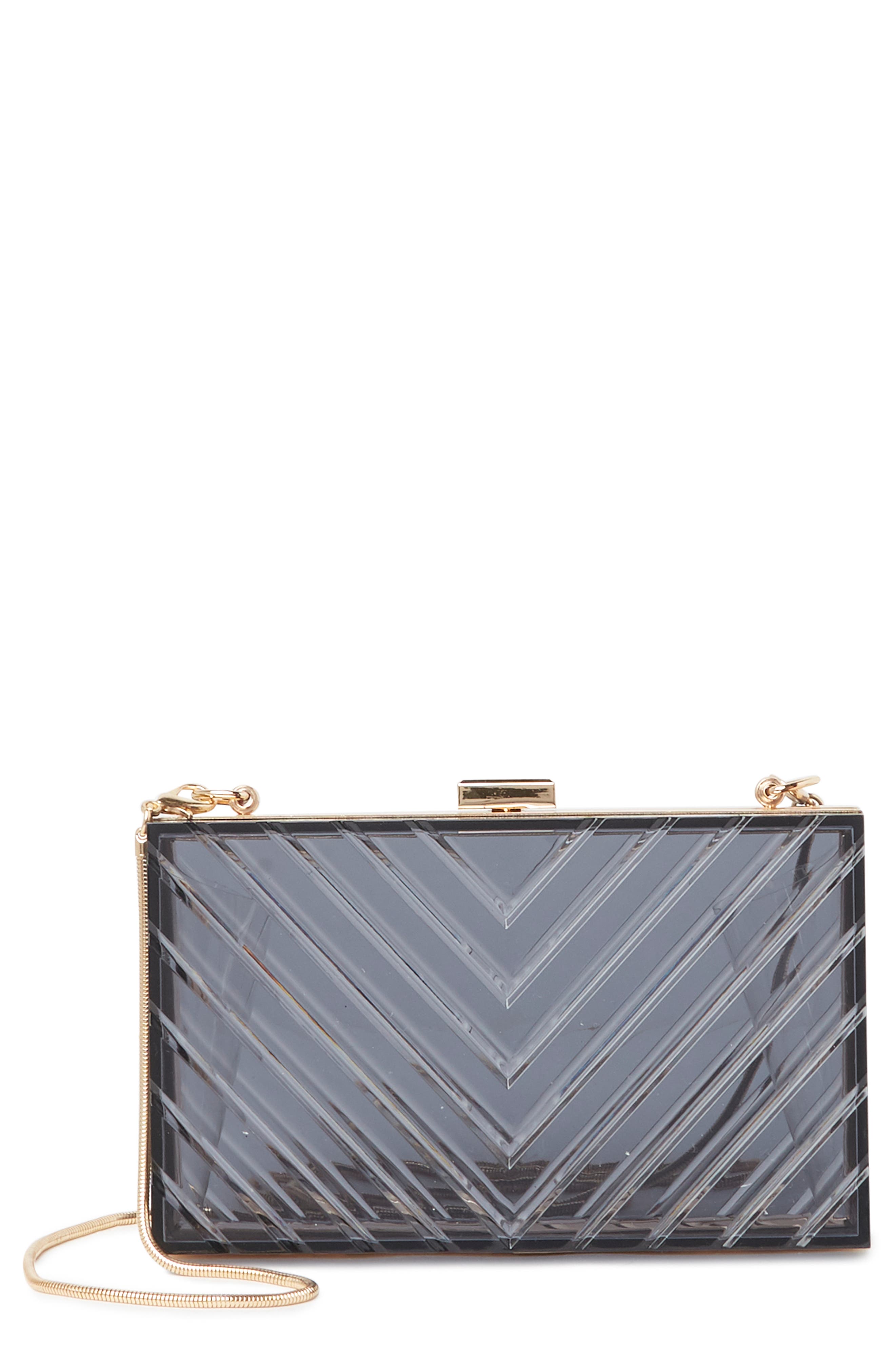 URBAN EXPRESSIONS HANDBAGS URBAN EXPRESSIONS Iggy Transparent Chevron ...