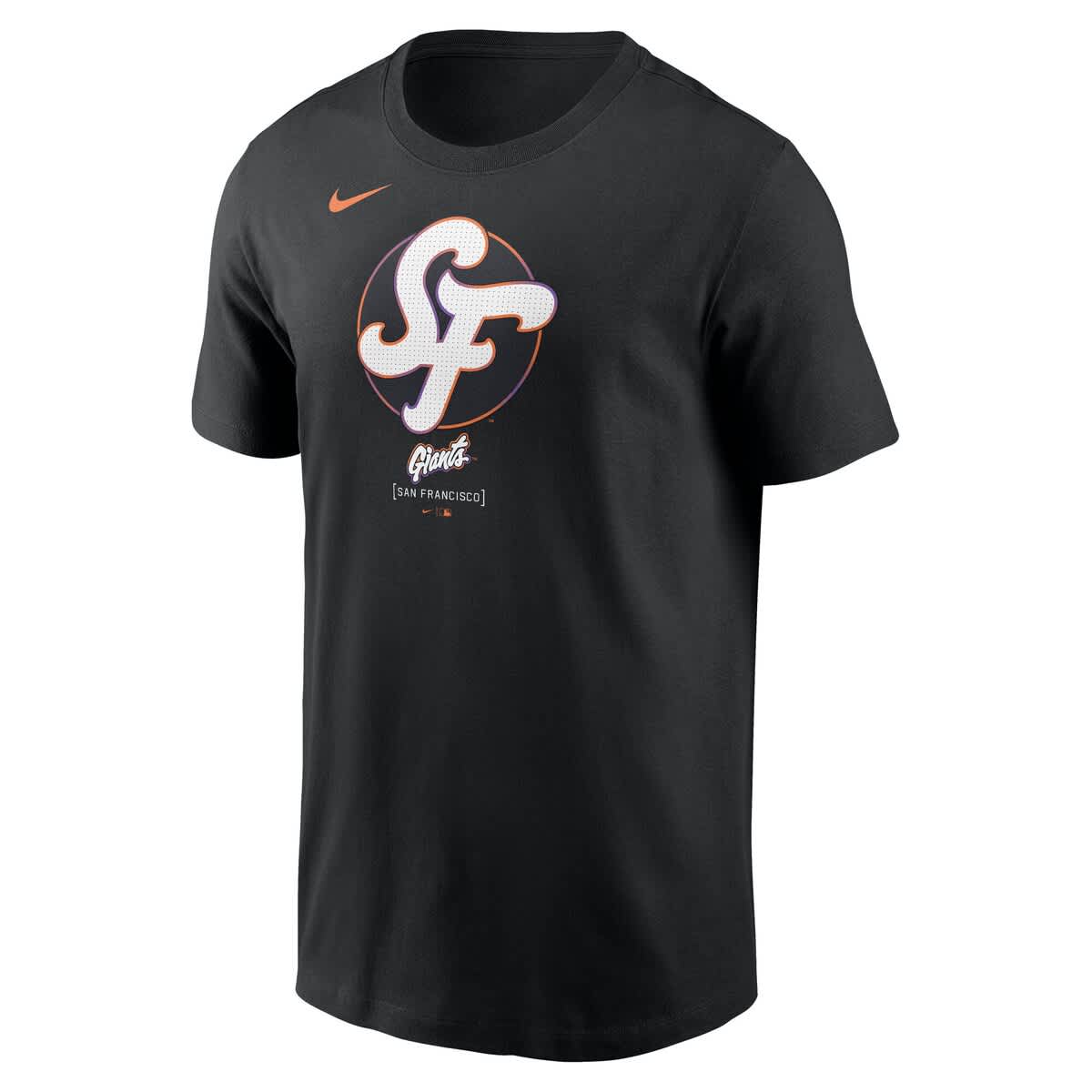 Men's Nike Black San Francisco Giants 2025 City Connect Large Logo T ...