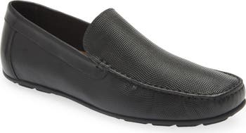NORDSTROM RACK Lancer Embossed Leather Driver Loafer (Men) | Nordstromrack