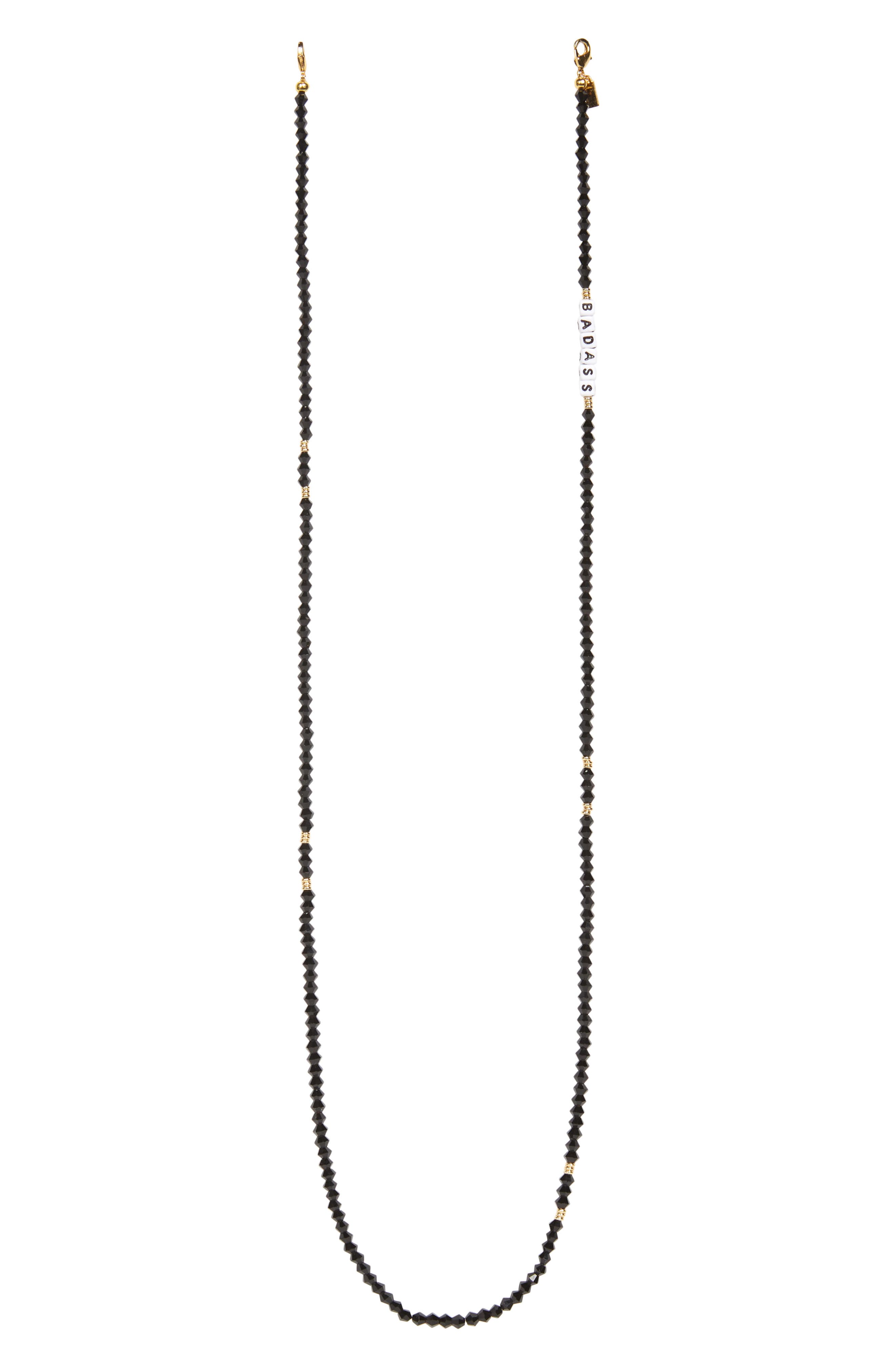 Little Words Project Badass Beaded Face Mask Chain | Nordstromrack