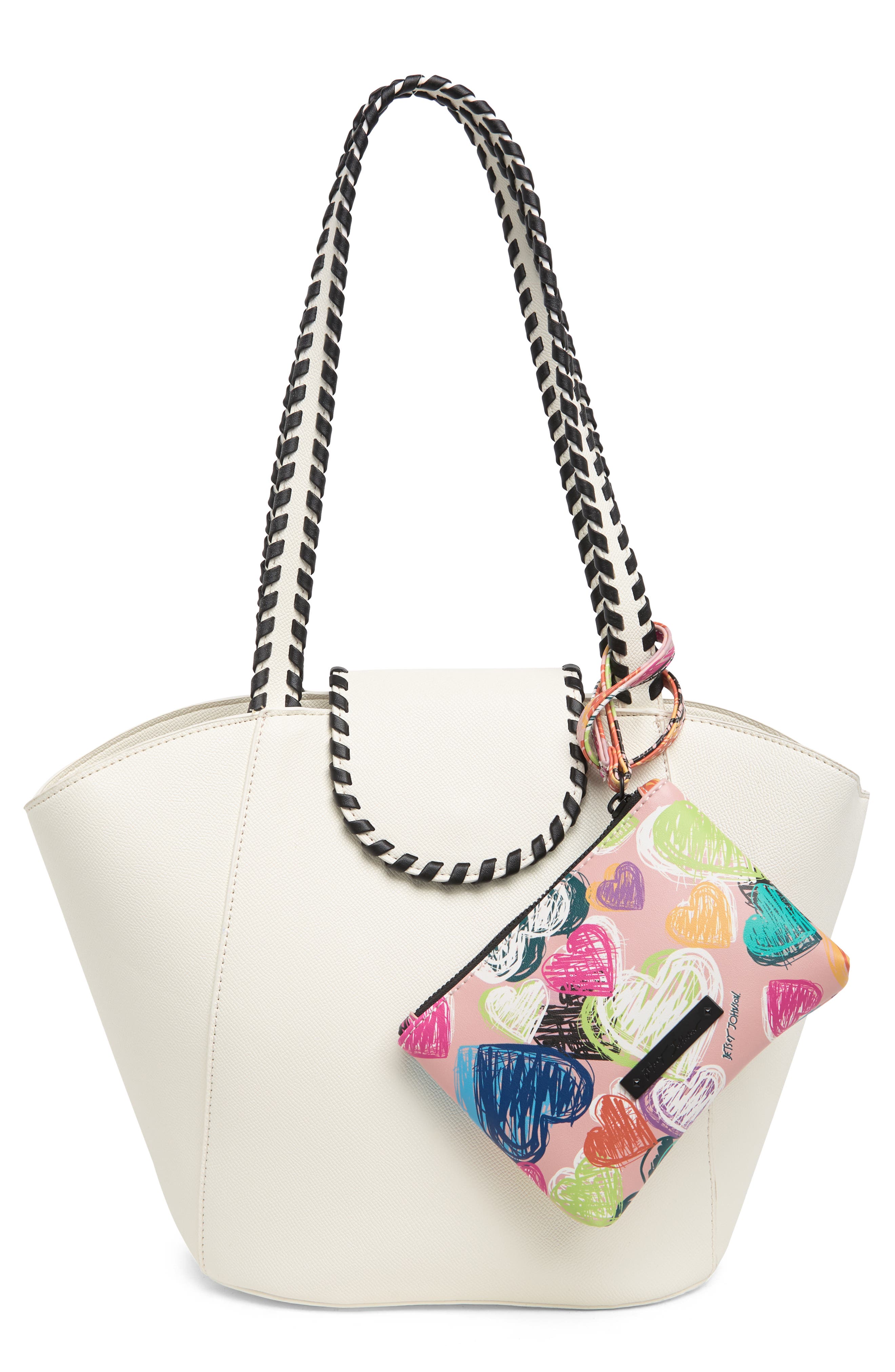 Betsey Johnson Grace Winged Tote & Pouch Set | Nordstromrack