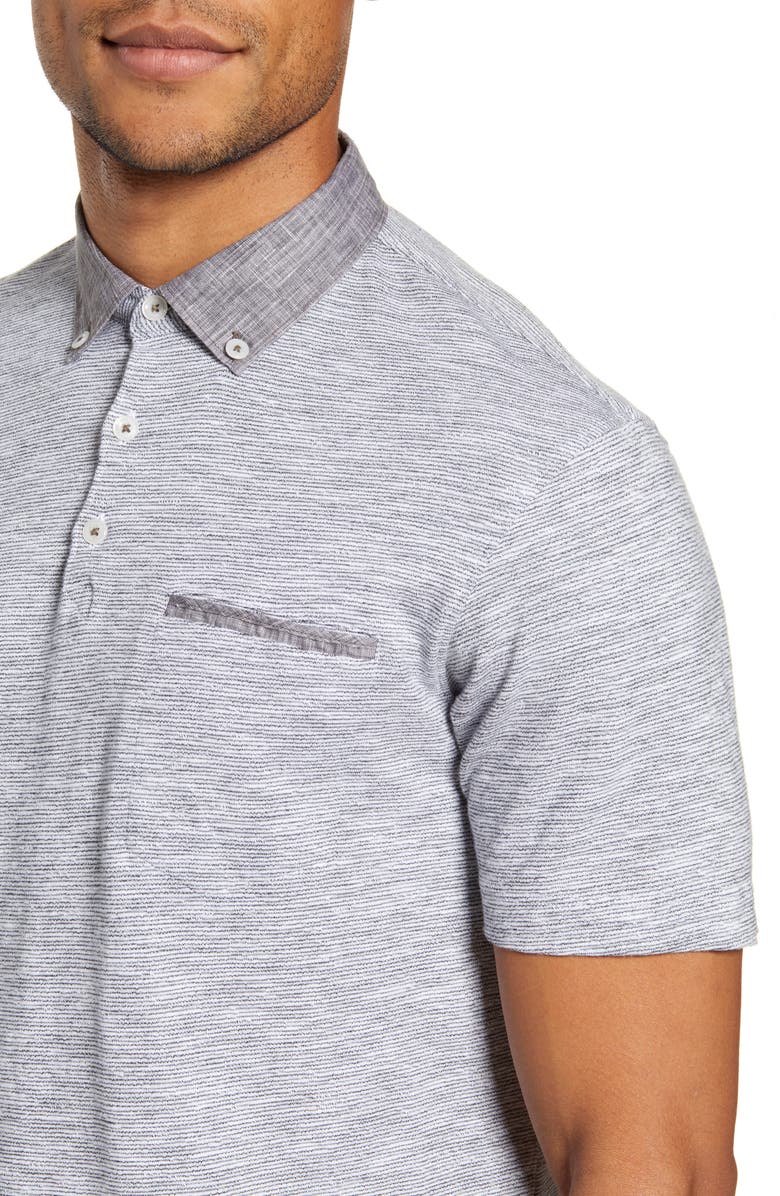 Good Man Brand Shinjuku Slim Fit Stripe Cotton Polo Shirt | Nordstromrack