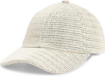 Lele Sadoughi Raffia Baseball Cap | Nordstromrack