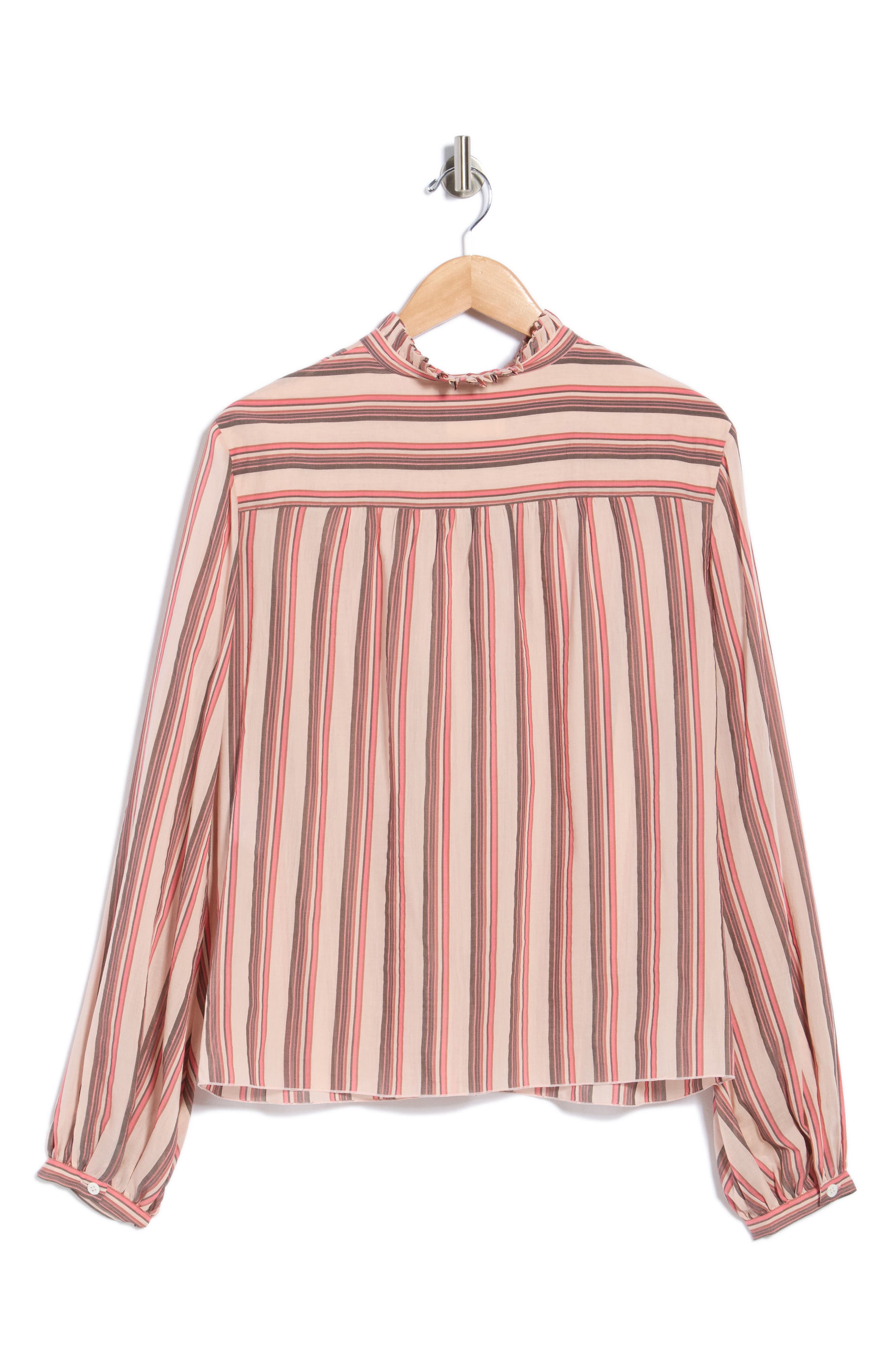 Longchamp Stripe Button-Up Shirt | Nordstromrack