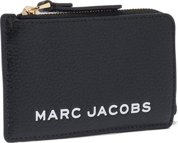 Marc Jacobs Logo Leather Zip Wallet | Nordstromrack