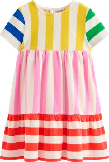 Mini Boden Kids' Ariel French Terry Twirly Dress | Nordstrom