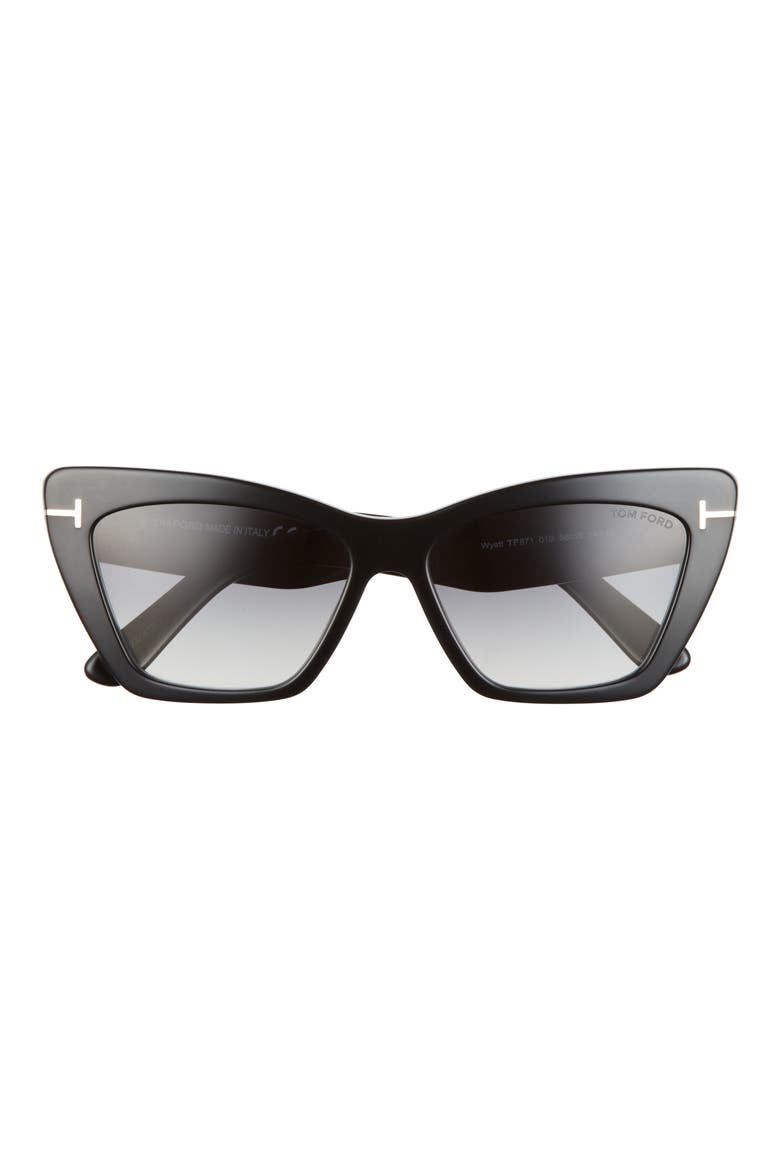 Wyatt 56mm Gradient Cat Eye Sunglasses (Women) | Nordstromrack