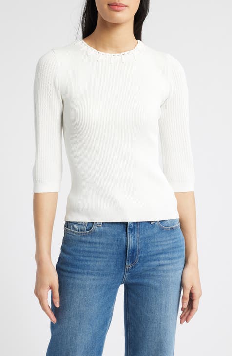 Women's Ivory Sweaters | Nordstrom