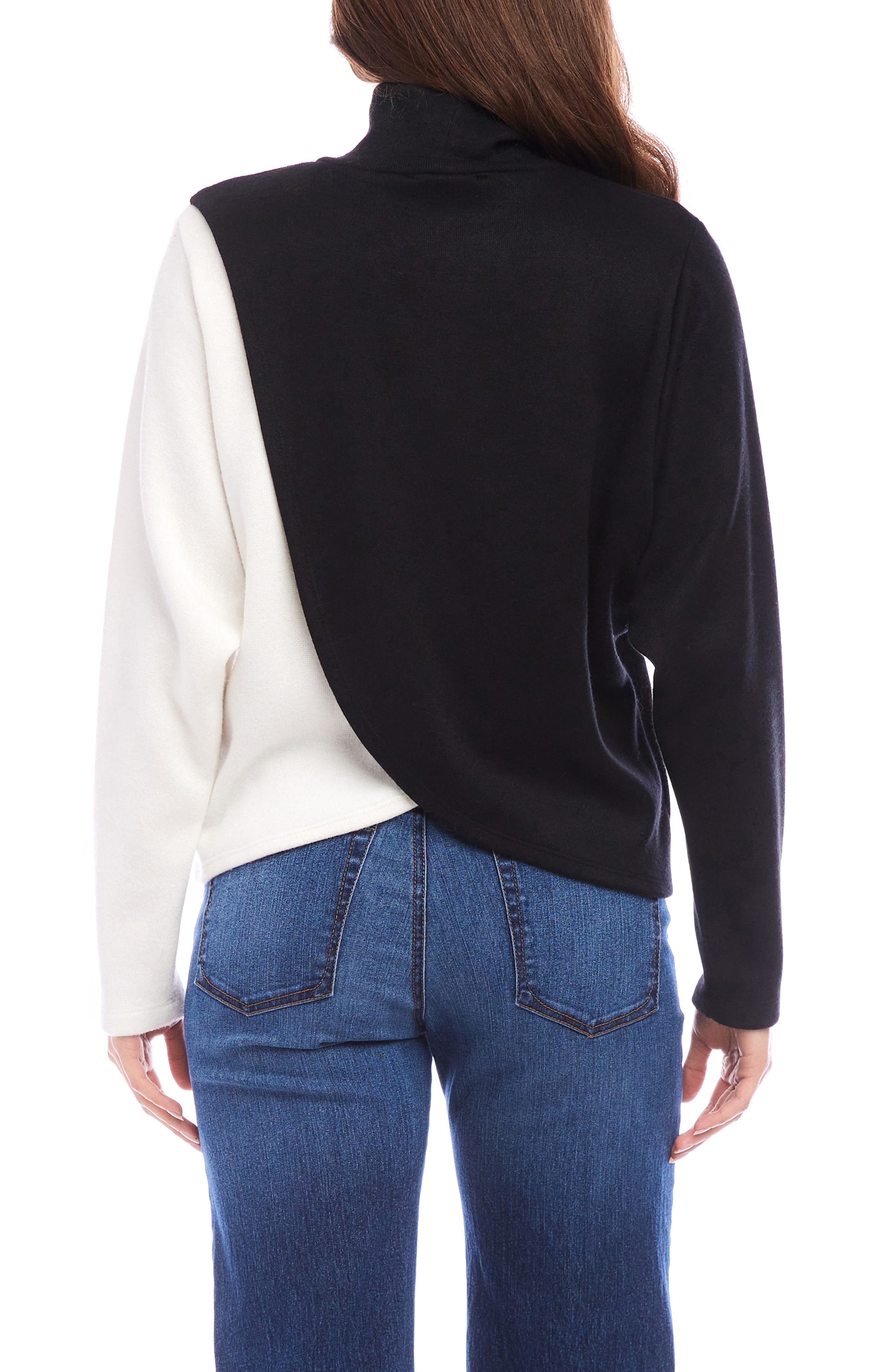 Karen Kane Colorblock Tulip Top | Nordstrom