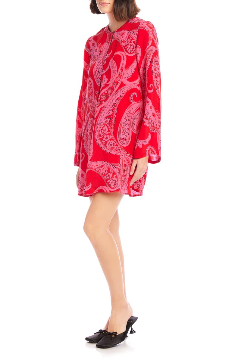 FIFTEEN TWENTY Layne Long Sleeve Shift Minidress | Nordstrom