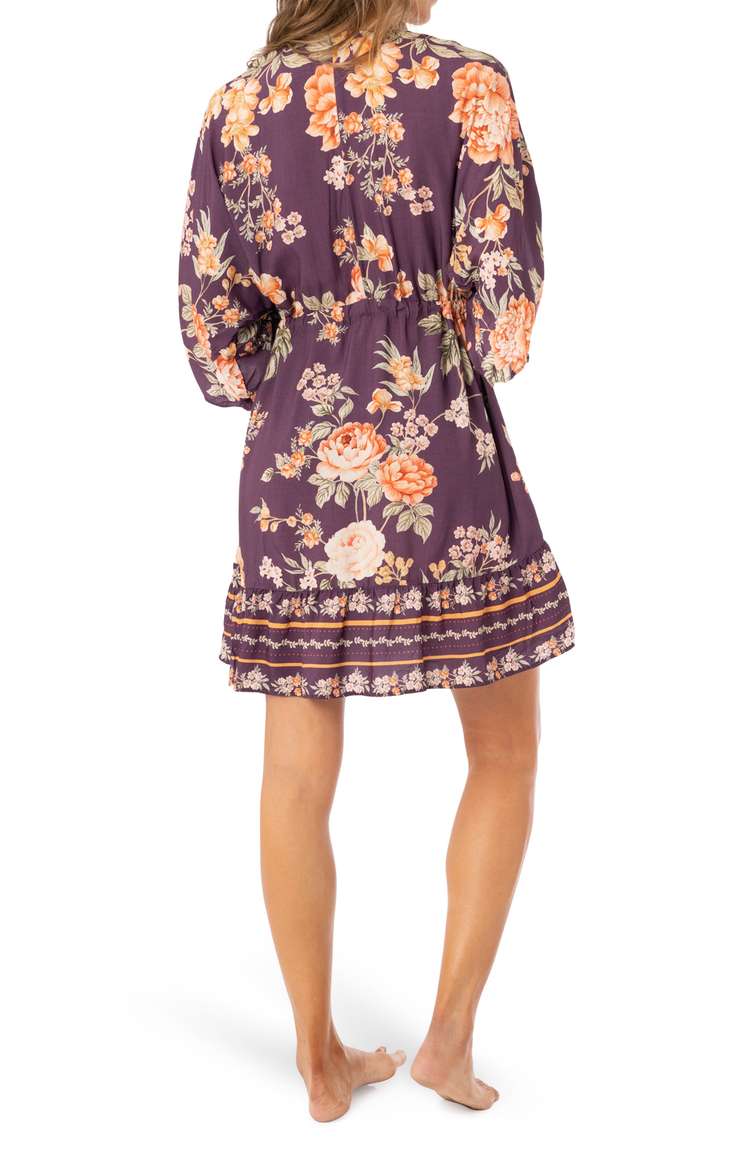 Maaji Divinity Vintage Flower Cover-Up Dress | Nordstromrack