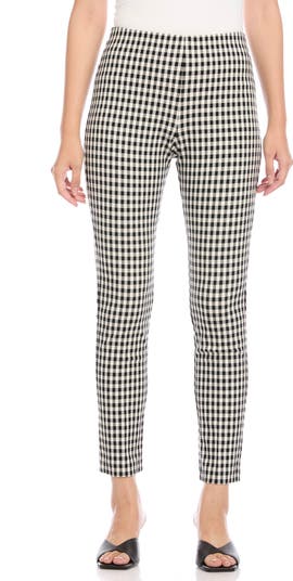 Karen Kane Piper Check Pants | Nordstrom