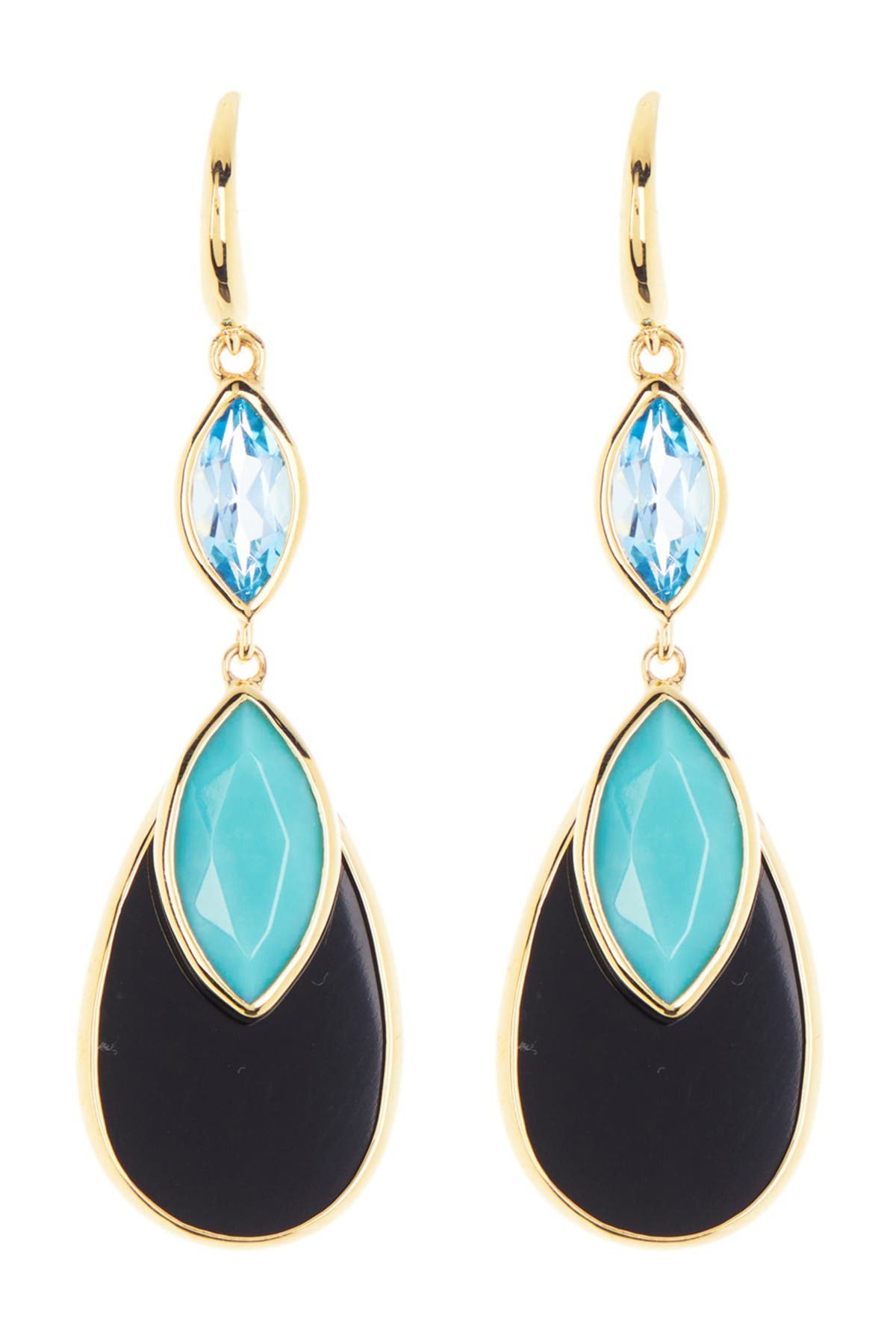Ippolita Prisma 18K Gold Semi-Precious Stone Drop Earrings | Nordstromrack
