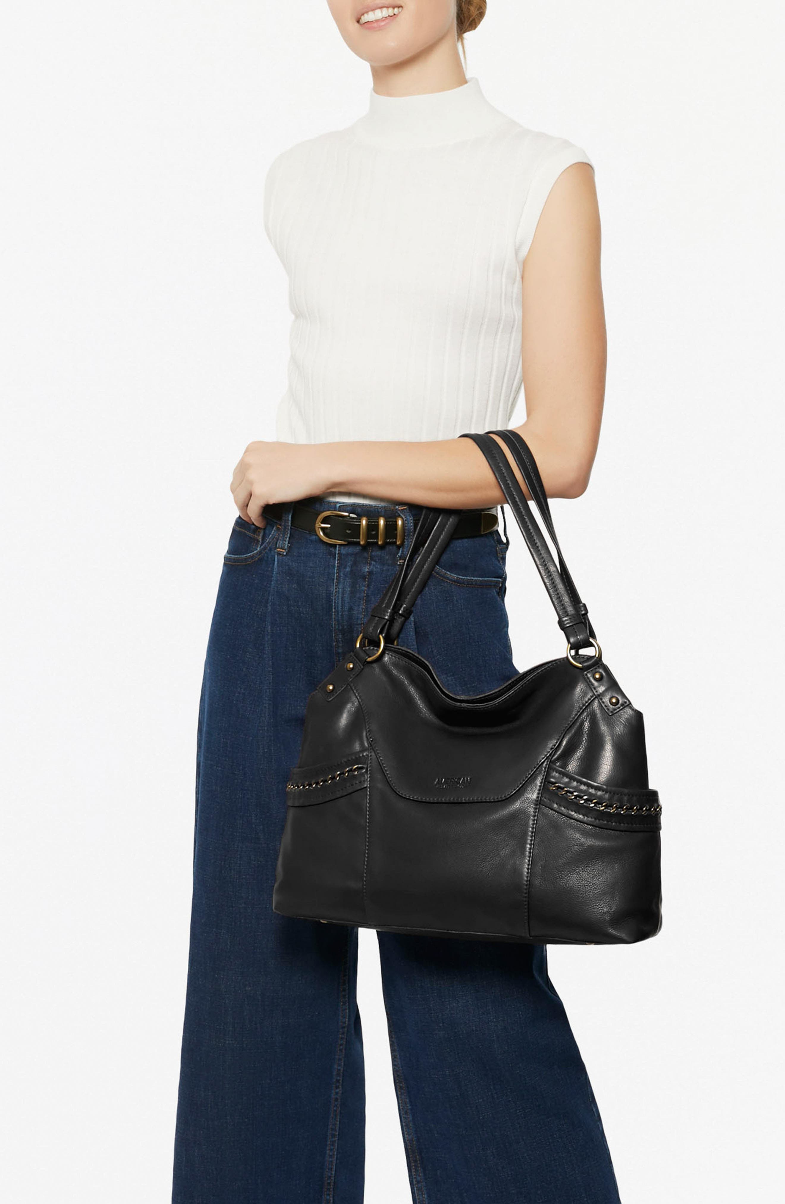 AMERICAN LEATHER CO. Sumner Leather Shoulder Bag | Nordstromrack