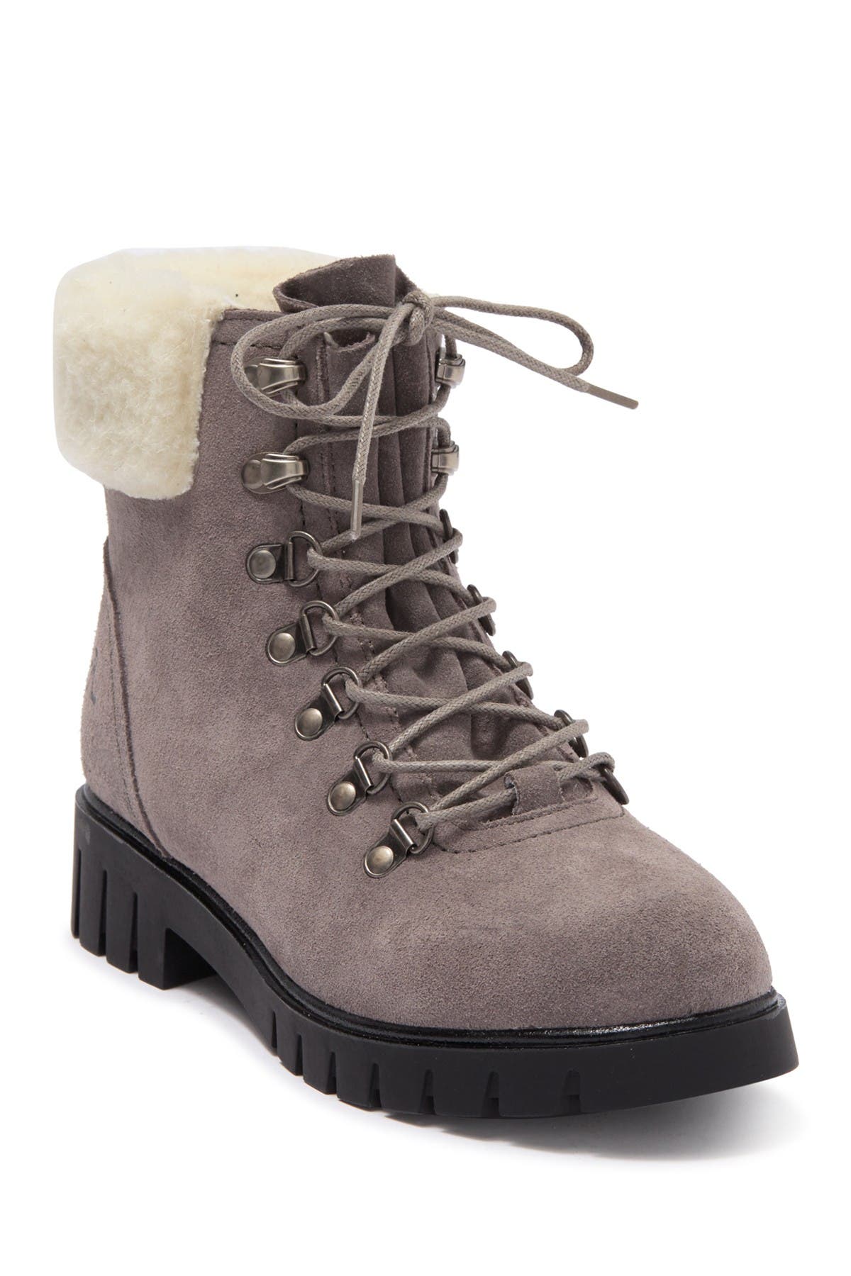 RELIGIOUS COMFORT Golden Goat Faux Shearling Cuff Boot | Nordstromrack