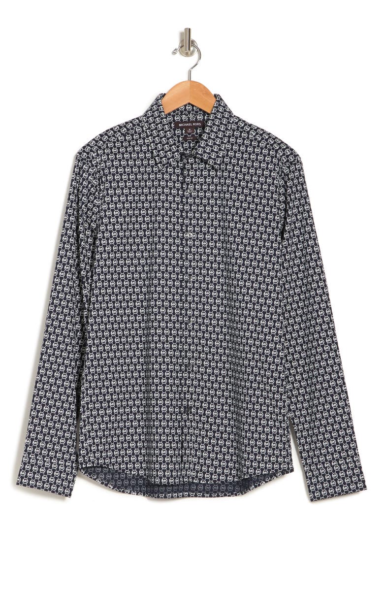 Michael Kors Logo Link Button Front Shirt | Nordstromrack