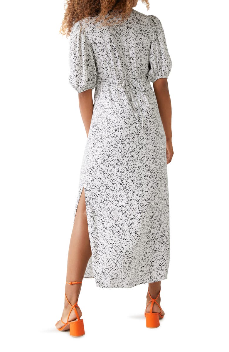 & Other Stories Puff Sleeve Woven Midi Dress | Nordstromrack