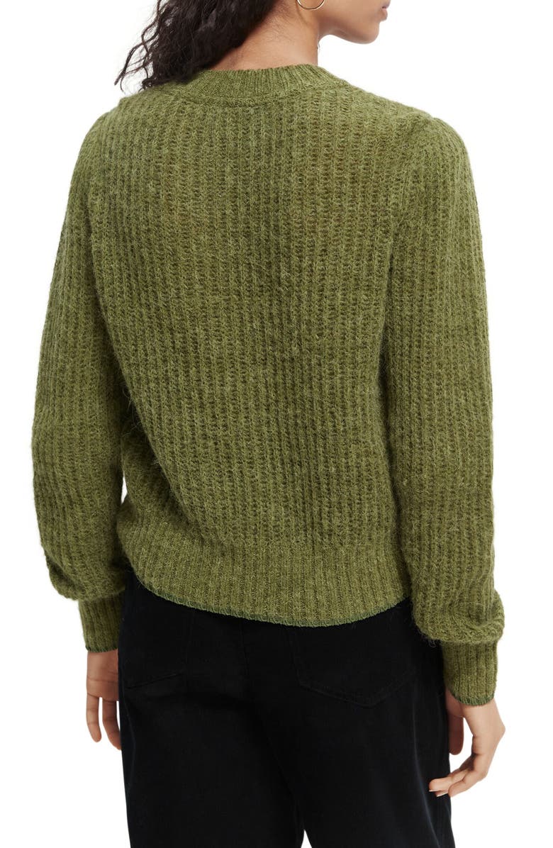 Scotch & Soda Fuzzy Puff Sleeve Sweater | Nordstromrack