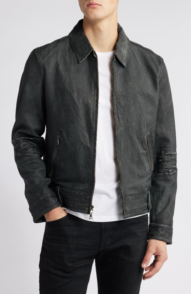 John Varvatos Sorcha Heritage Leather Jacket | Nordstrom