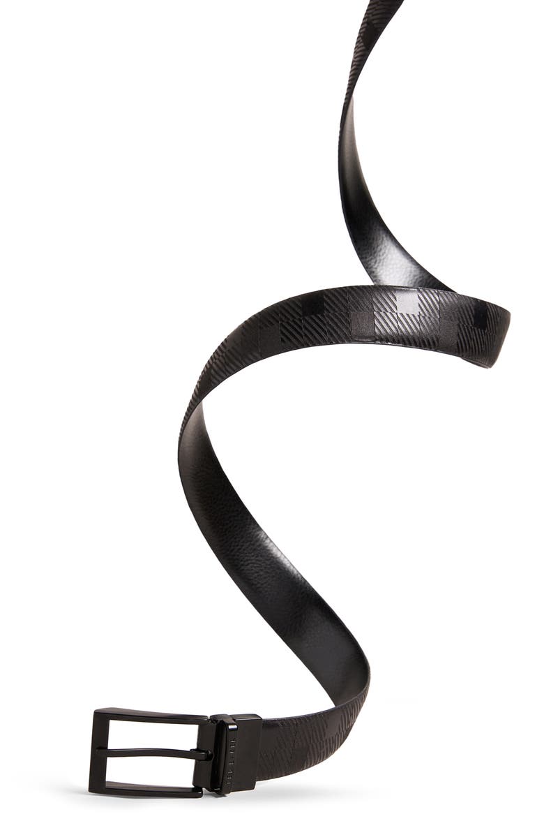 Ted Baker London Chekinn House Check Leather Belt | Nordstrom