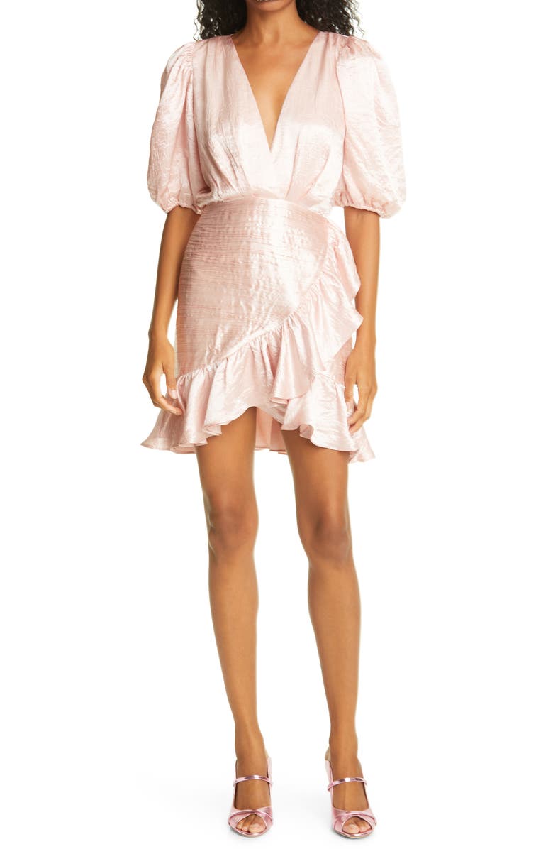 Ronny Kobo Textured Satin Dress | Nordstromrack