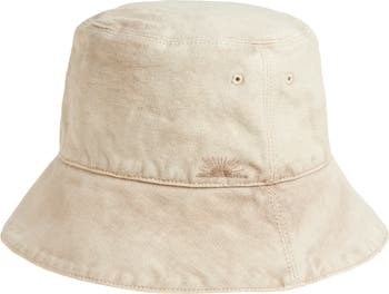 Faherty Sunwashed Organic Cotton Canvas Bucket Hat | Nordstrom