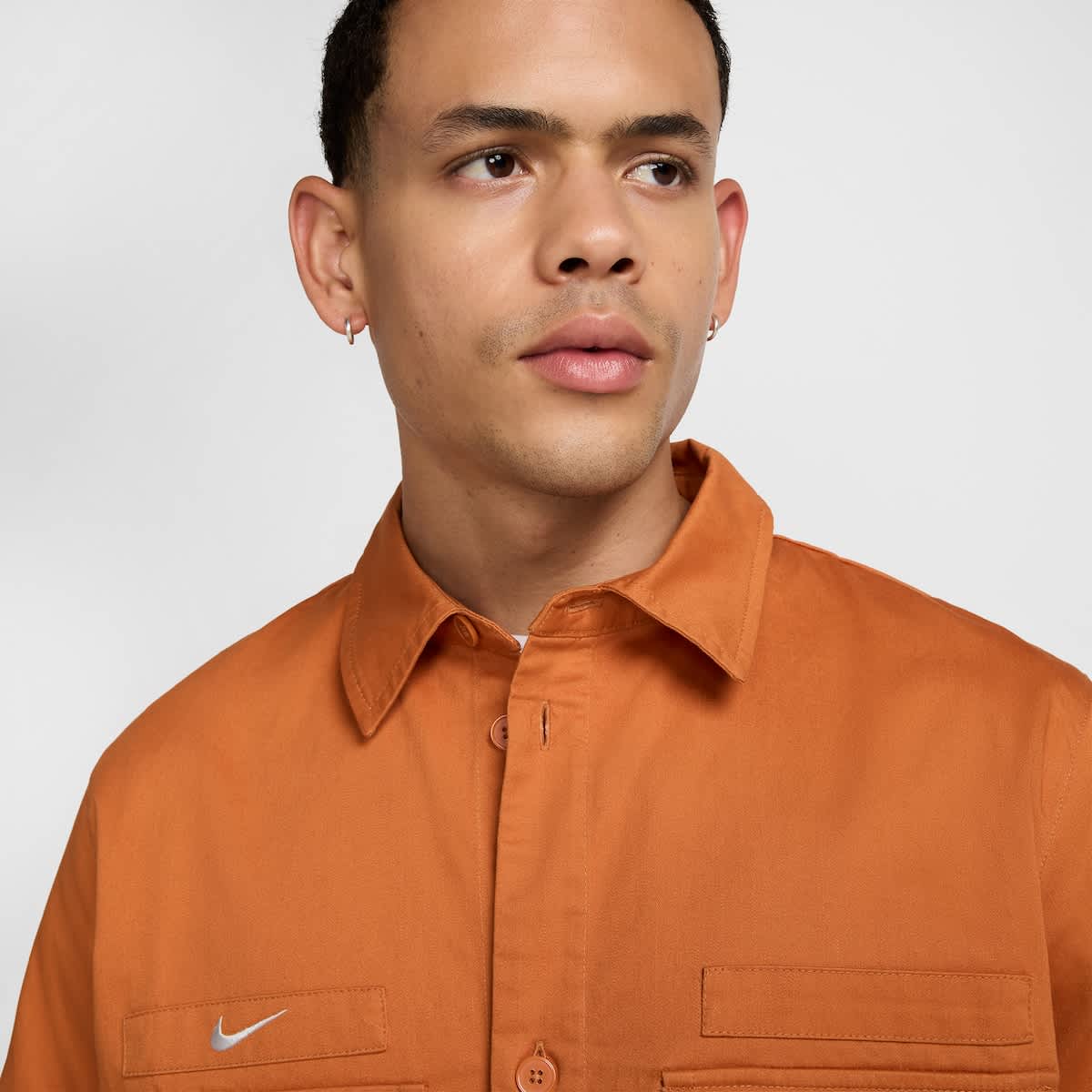 Nike Men's Nike Burnt Orange Club America CA x CA Woven Button-Down ...