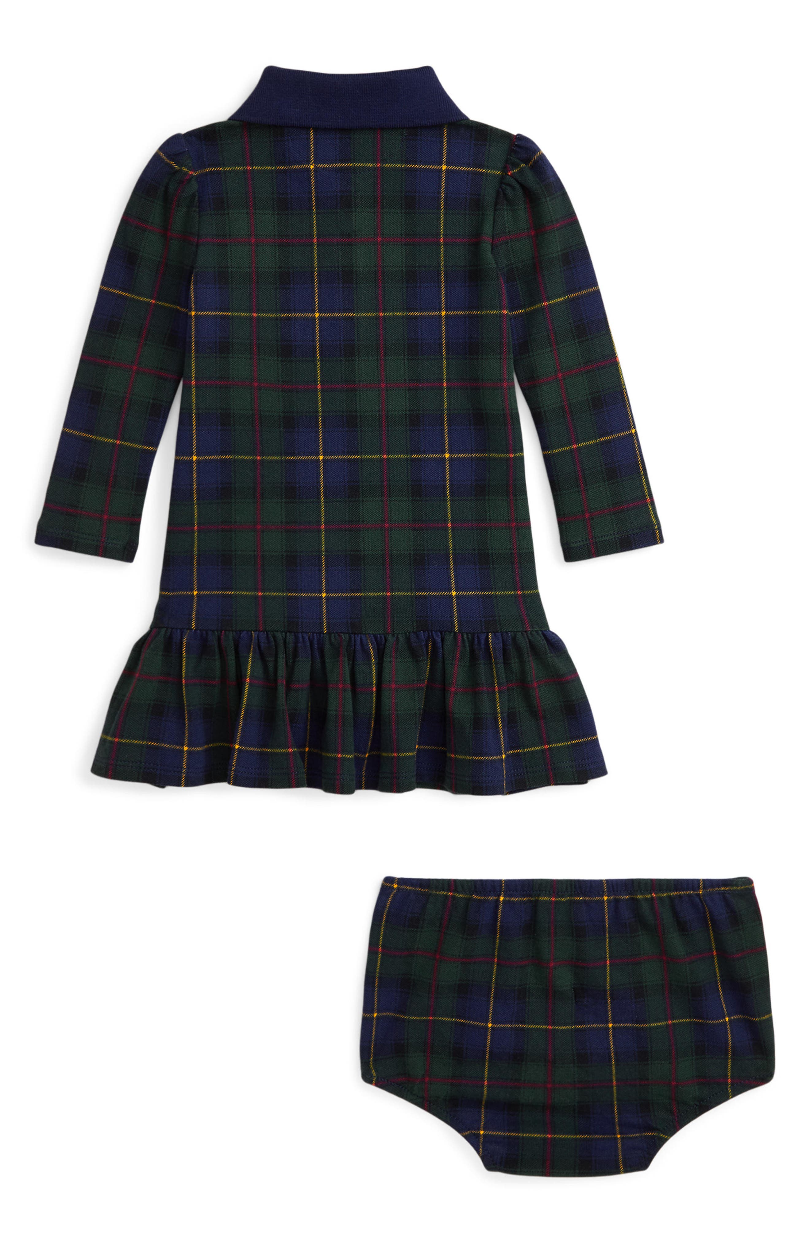 Plaid Polo Dress & Bloomers Set (Women) | Nordstromrack