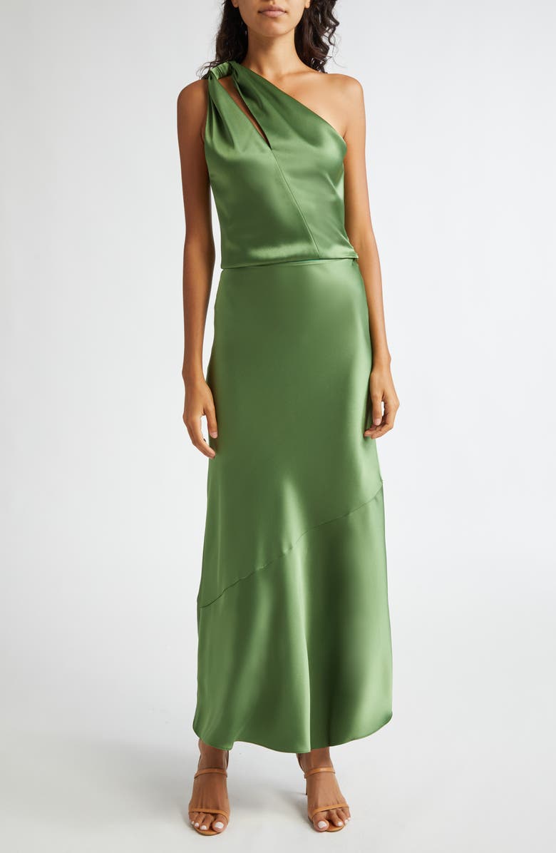 Alice + Olivia Terese Satin Maxi Skirt | Nordstromrack