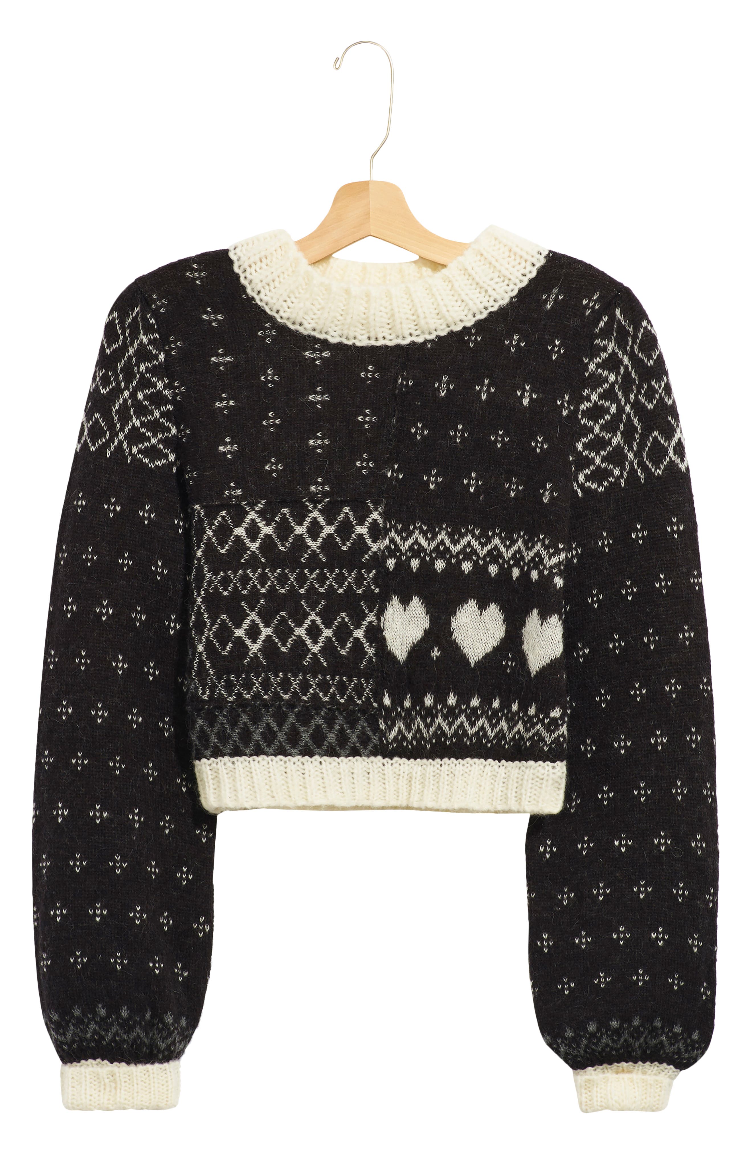 Free People Snow Globe Crop Pullover | Nordstromrack