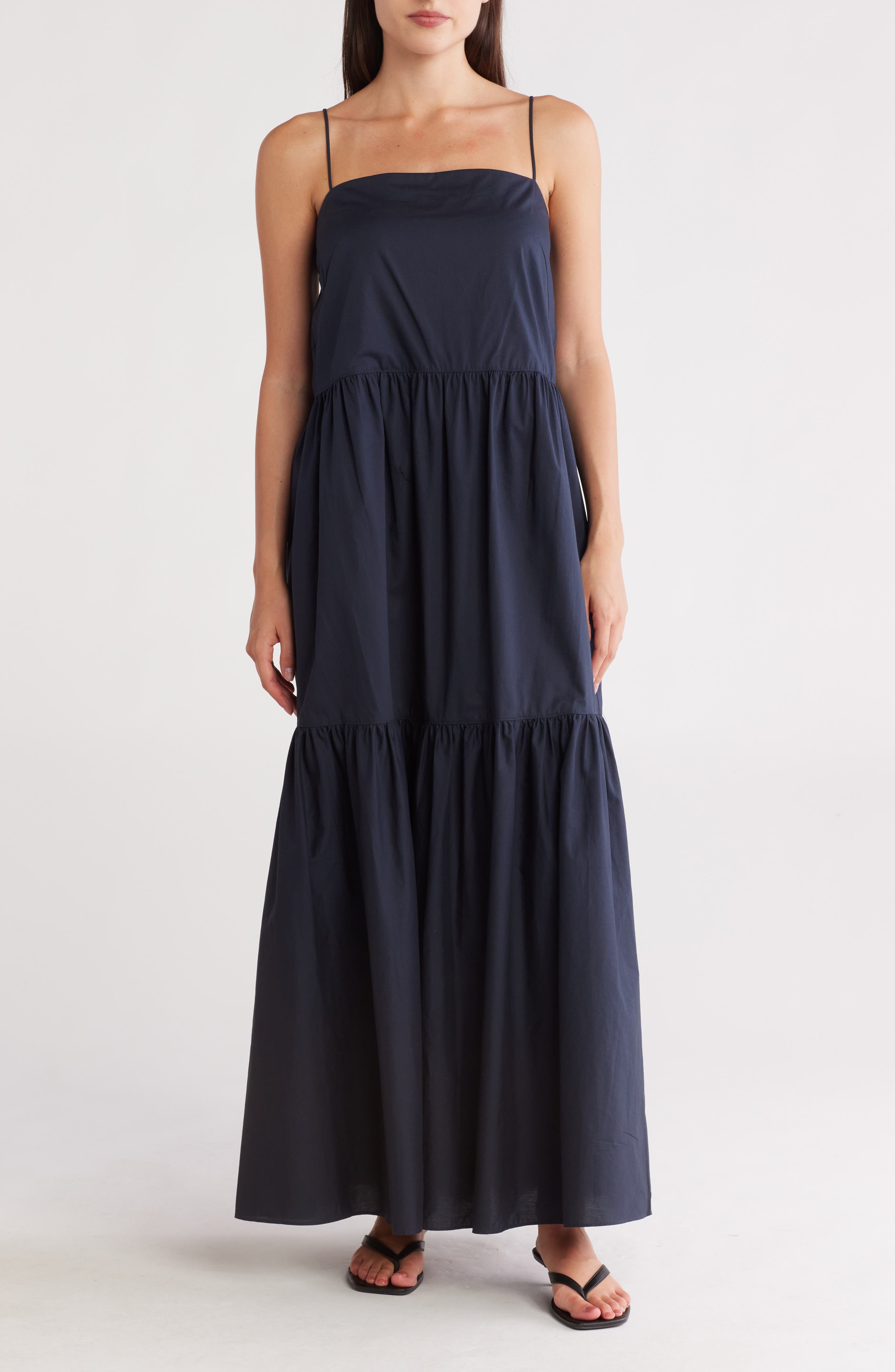 rag & bone Leilah Poplin Midi Dress | Nordstromrack