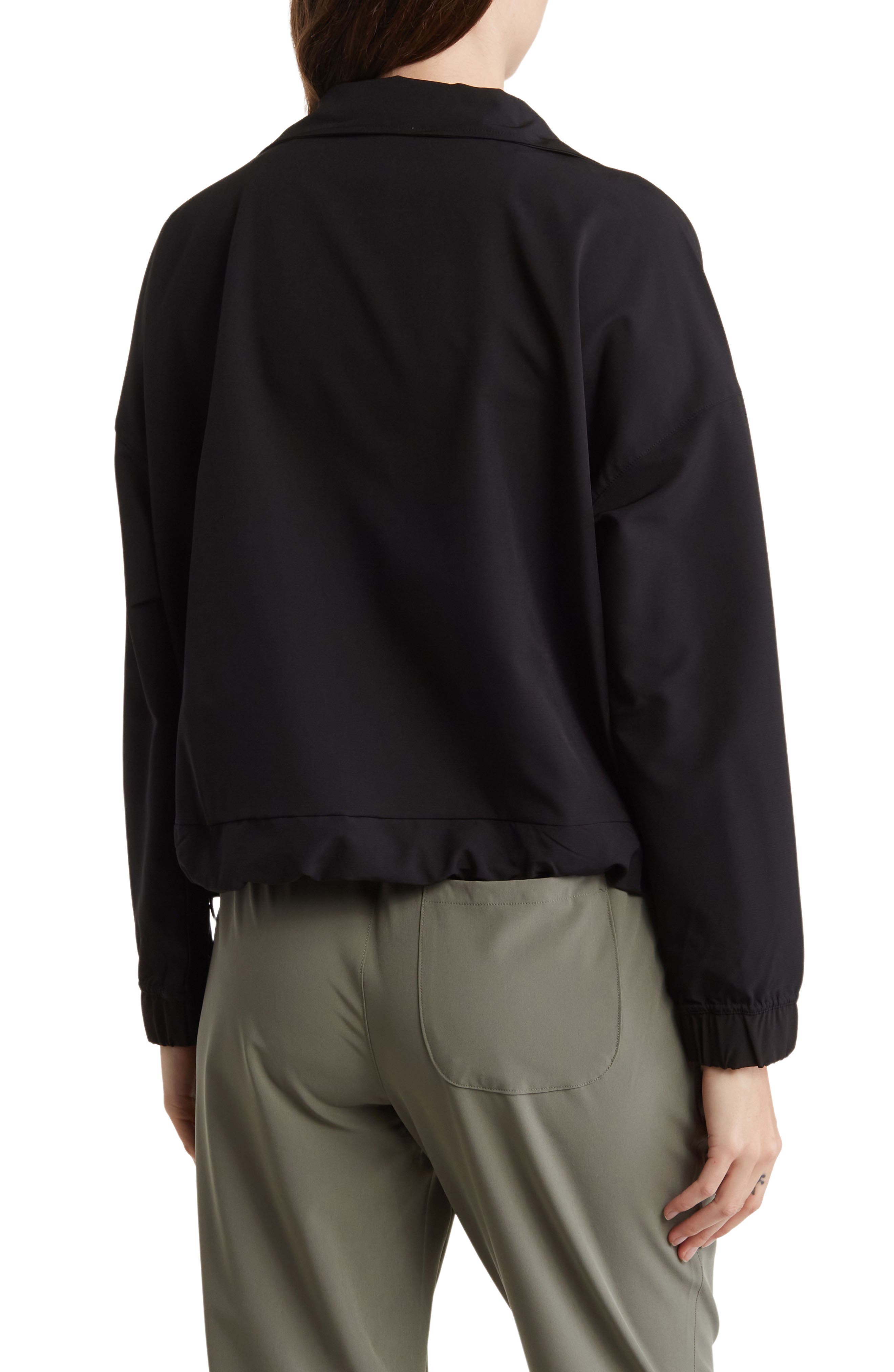 90 DEGREE BY REFLEX Cloud Plush Zip Front Jacket | Nordstromrack