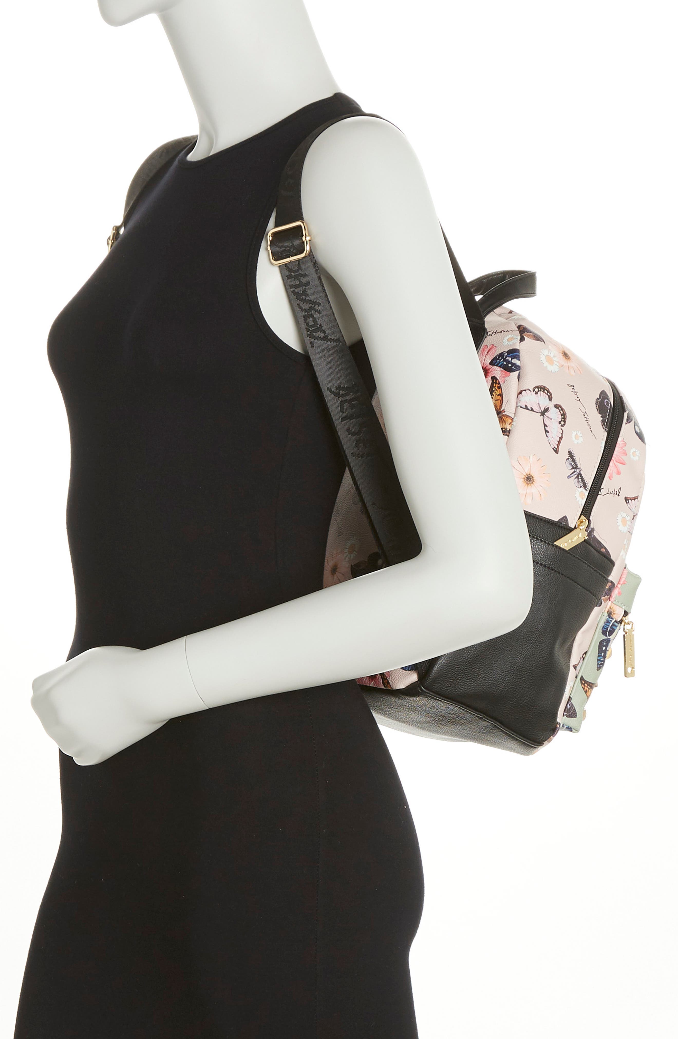Betsey Johnson Studded Kitsch Print Backpack | Nordstromrack