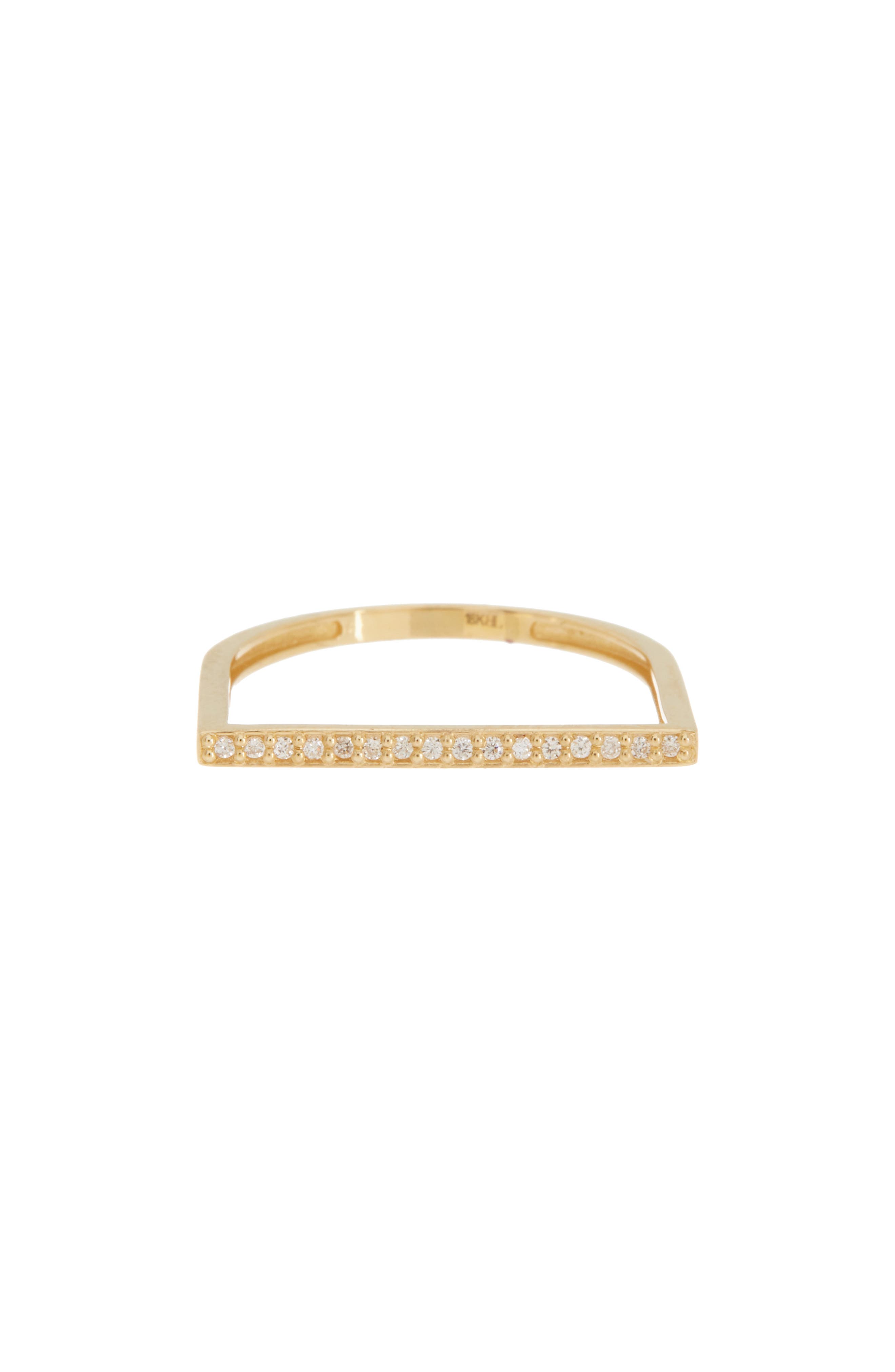 Bony Levy Diamond Bar Stacking Ring - 0.06 ctw | Nordstromrack