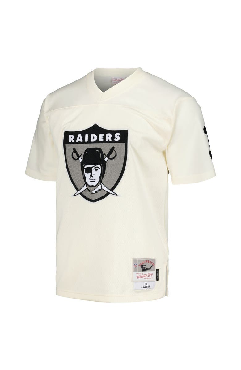 Mitchell & Ness Men's Mitchell & Ness Bo Jackson Cream Las Vegas ...