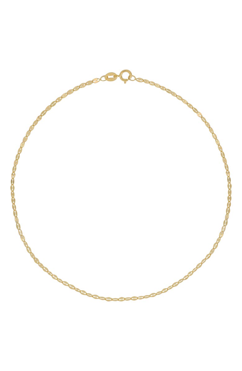 Bony Levy 14K Gold Chain Anklet | Nordstromrack