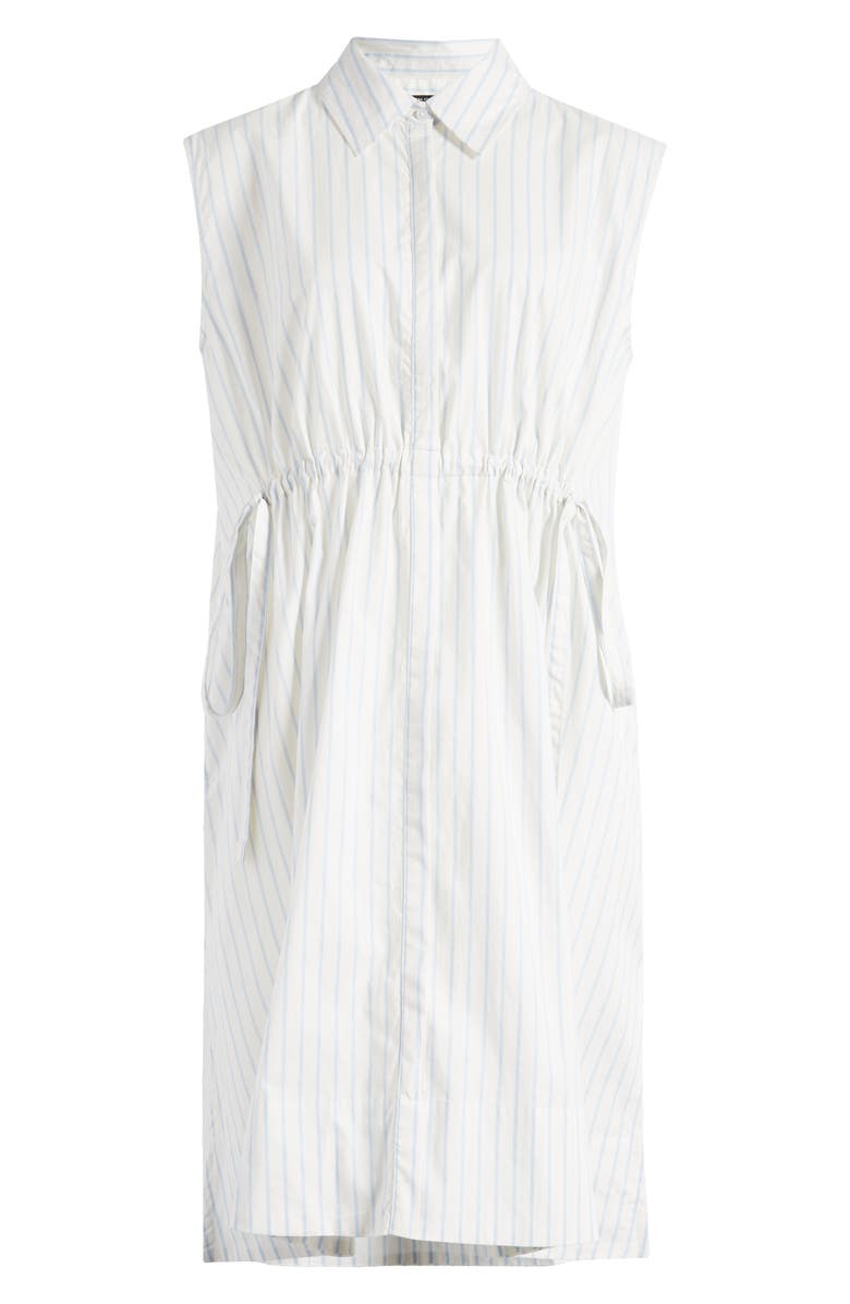 French Connection Rhodes Stripe Cotton Poplin Shirtdress | Nordstromrack