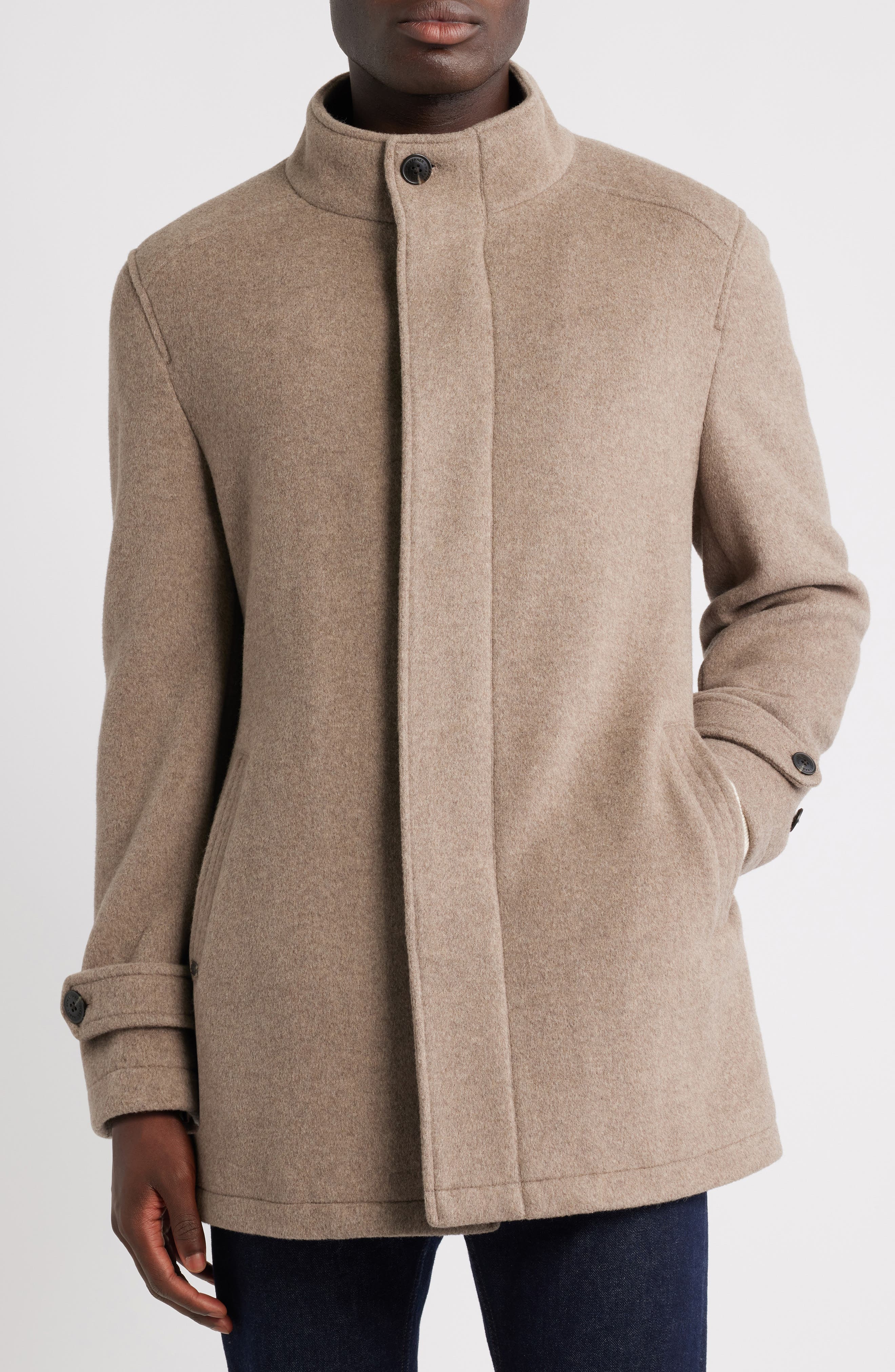 Hart Schaffner Marx Canfield Wool Blend Car Coat | Nordstrom