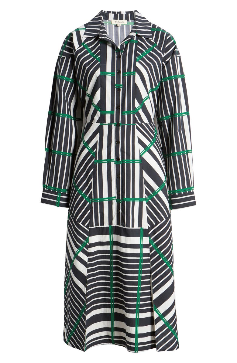 Du Paradis Hazel Long Sleeve Midi Shirtdress | Nordstromrack