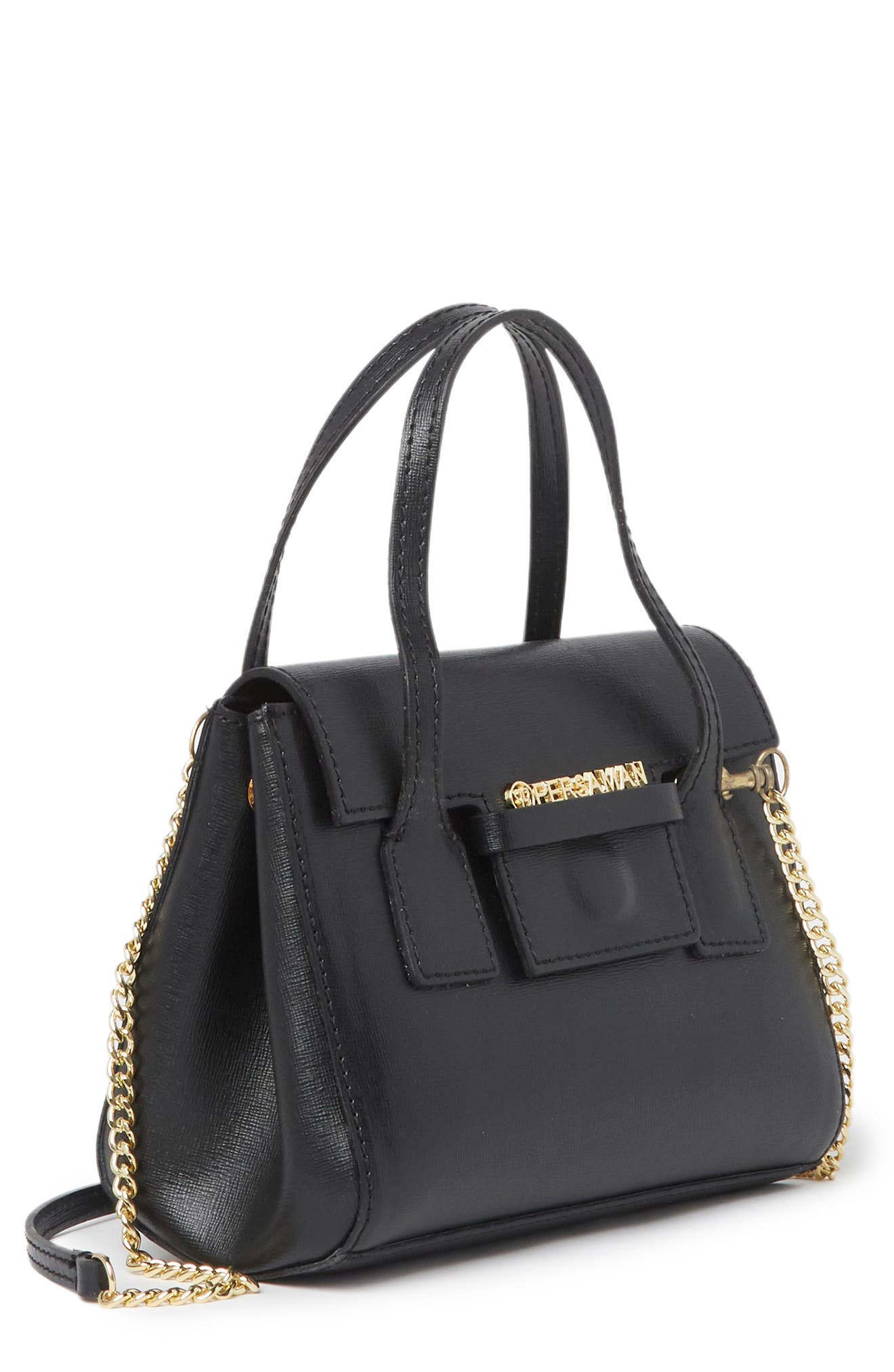 Persaman New York Top Handle Leather Satchel | Nordstromrack