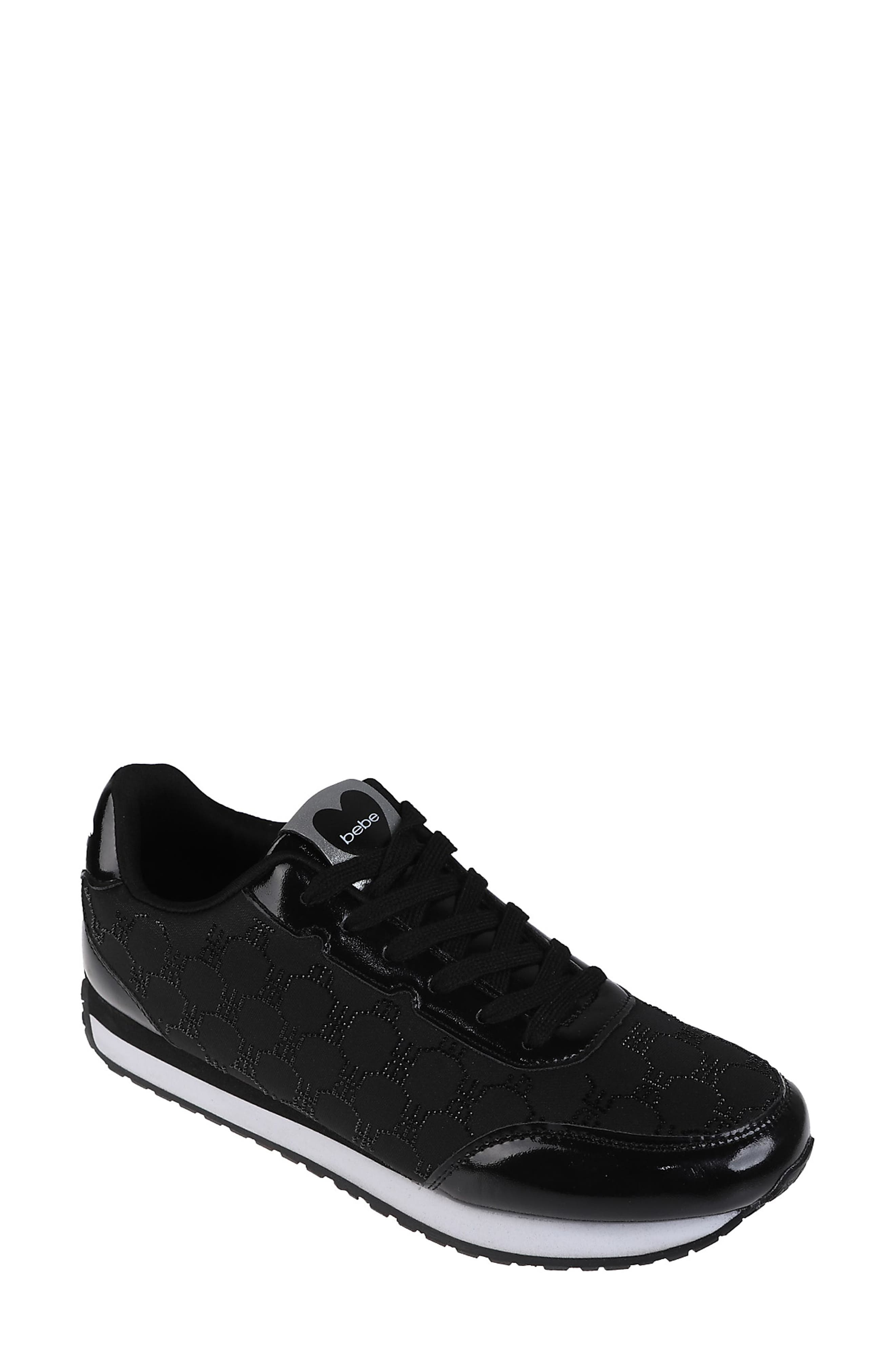 bebe Rhinestone Jogger Sneaker (Women) | Nordstromrack